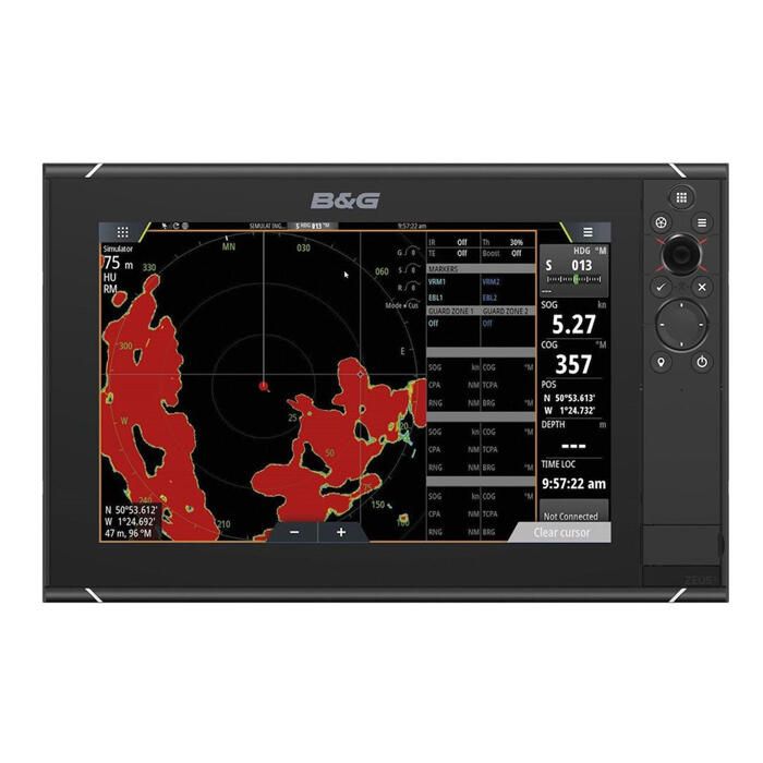 B&G Zeus3 Multifunction Display with C-MAP Discover Charts ...