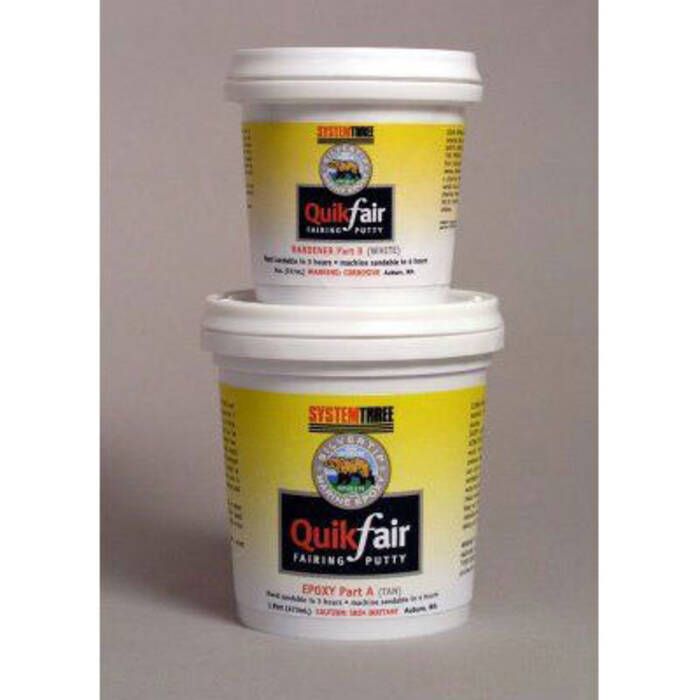 System Three SilverTip QuikFair Fairing Putty
