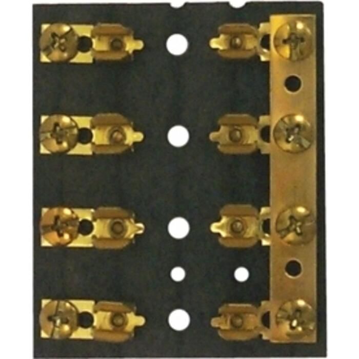 Sierra Fuse Block with Term Block 8 Gang - 7-1117