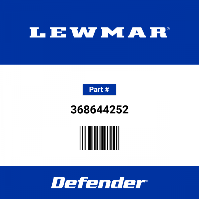 Lewmar Ha 44 St White Trim + Tabs C52 - 368644252