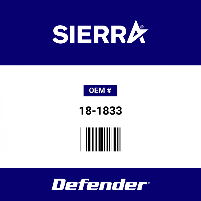 Sierra Damper Water Seal - 18-1833